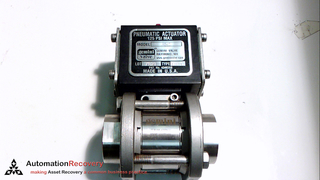 GEMINI VALVE A512; PNEUMATIC ACTUATOR 125 PSI TYPE CW-C WITH ATTACHED
