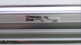 SMC CP96SDB32-250, TIE ROD AIR CYLINDER, BORE: 32 MM, STROKE: 250 MM,